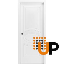 Sliding Pocket Door 18 x 80 inches / Mela 7001 Matte White / Kit Rail ...