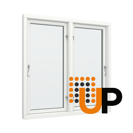 Side-hinged windows 2 pane PVC (View from inside) ᐉ Buy at the best ...